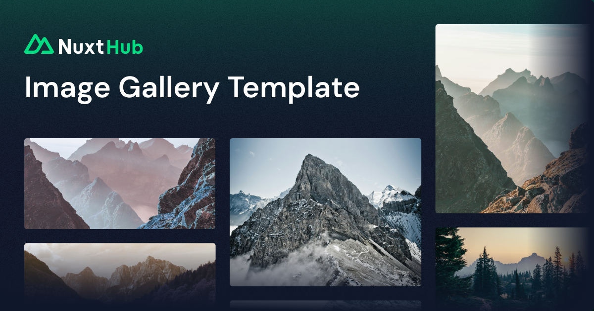 NuxtHub Image Gallery Starter